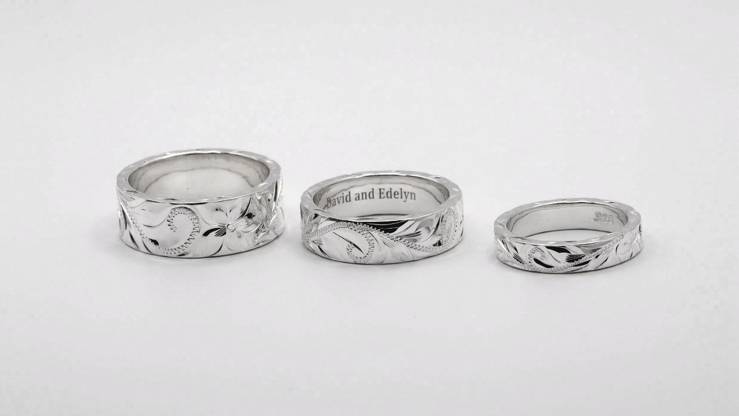 Mens Hawaiian rings | Sterling Silver Hawaiian Rings – LovinHawaii