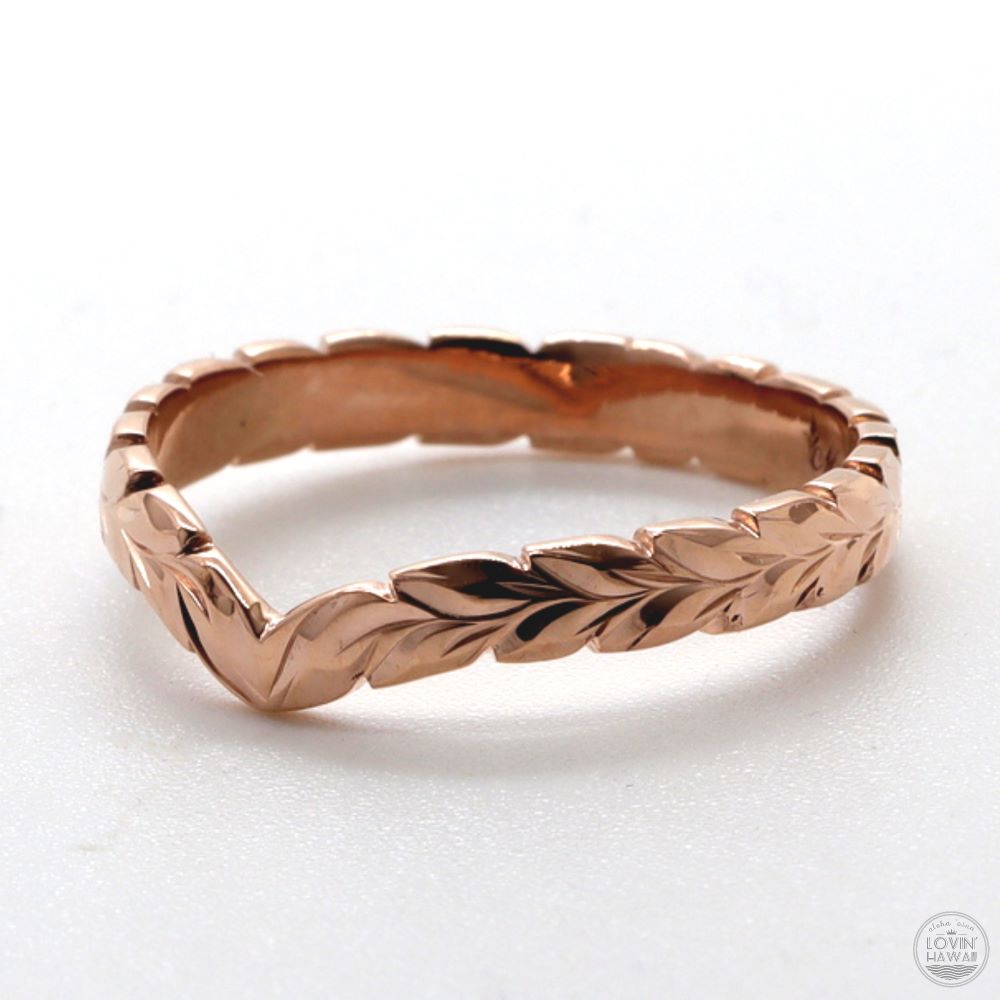 V-Shaped Wedding Ring | LovinHawaii Jewelry