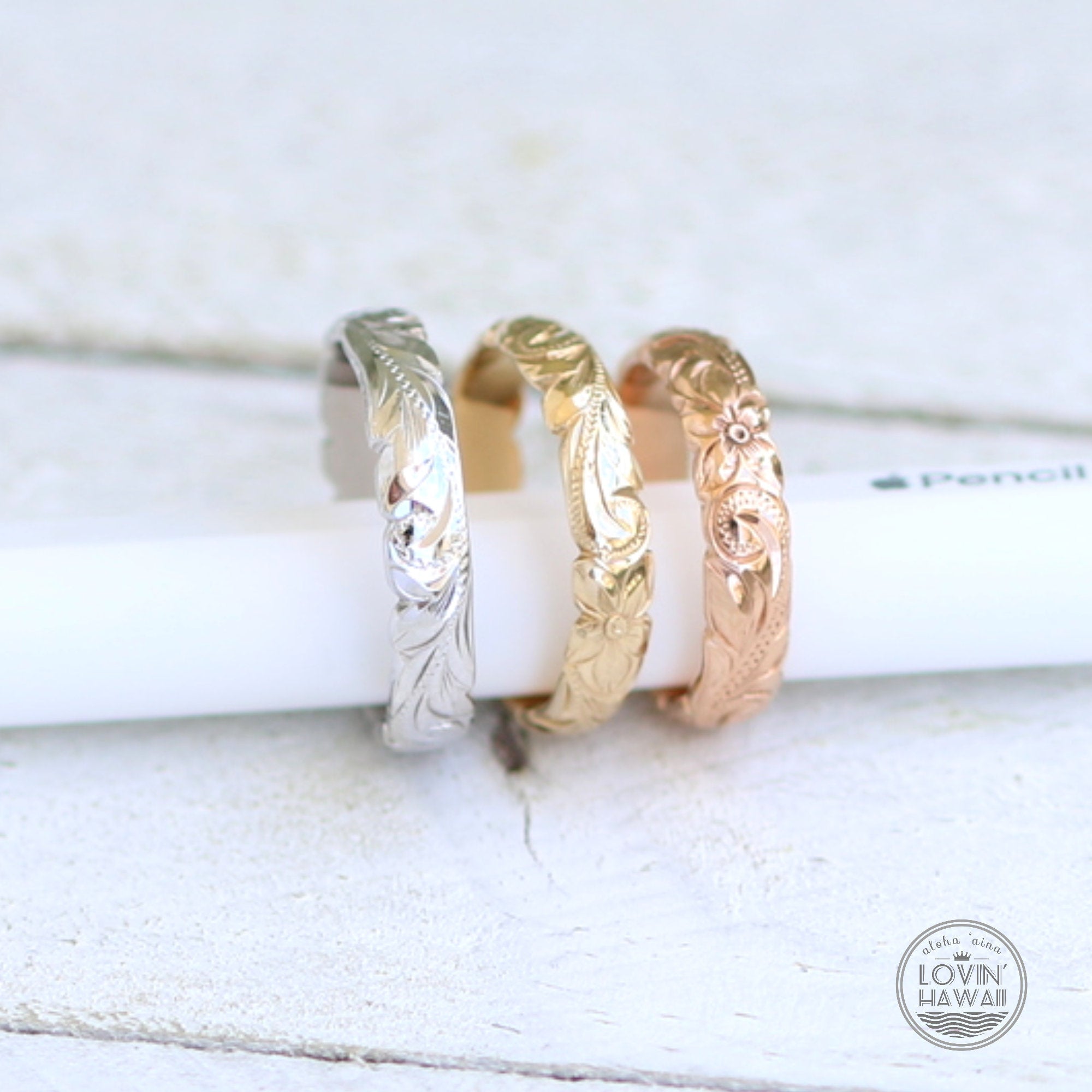 14K Gold Hawaiin Rings | Made in Hawaii – LovinHawaii